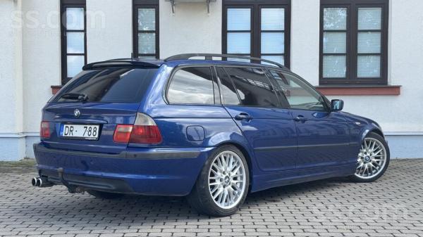 Blue BMW 320 2004 in Jelgava, with an engine capacity of 2.00 L and mileage of 348 thousand km for 2850 €, photo 6 on AUTOMOTO.COM.LV