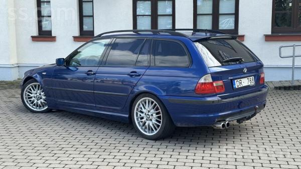 Blue BMW 320 2004 in Jelgava, with an engine capacity of 2.00 L and mileage of 348 thousand km for 2850 €, photo 7 on AUTOMOTO.COM.LV