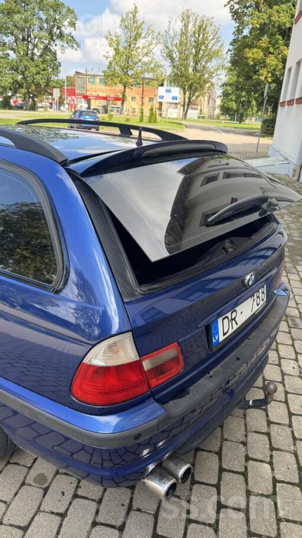 Blue BMW 320 2004 in Jelgava, with an engine capacity of 2.00 L and mileage of 348 thousand km for 2850 €, photo 9 on AUTOMOTO.COM.LV