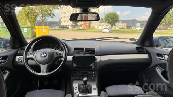 Blue BMW 320 2004 in Jelgava, with an engine capacity of 2.00 L and mileage of 348 thousand km for 2850 €, photo 10 on AUTOMOTO.COM.LV