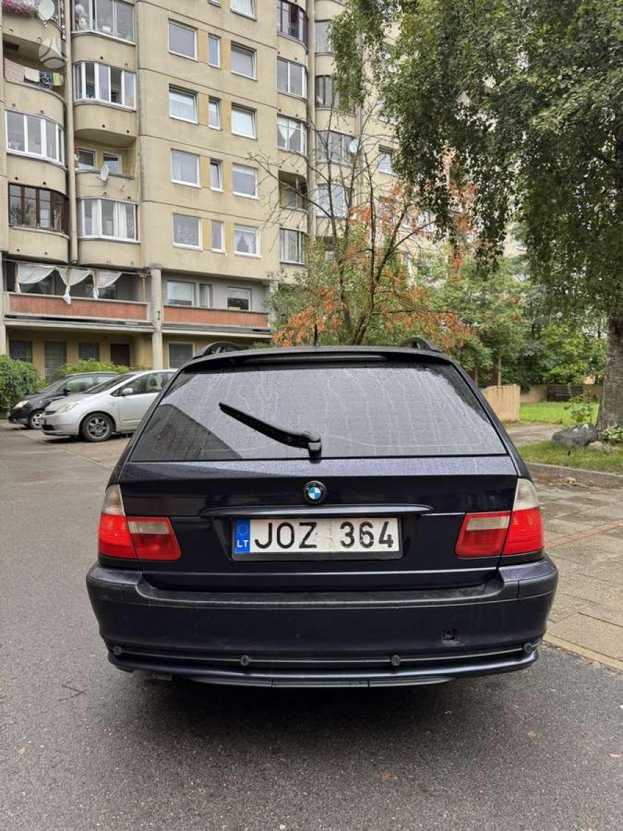 Синий БМВ 320 2004 в Вильнюс, объемом двигателя 2.00 л и пробегом 399 тыс. км за 1800 €, фото 7 на AUTOMOTO.COM.LV