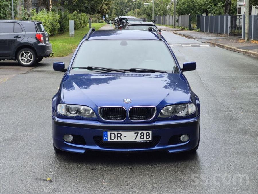 Blue BMW 320 2004 in Riga, with an engine capacity of 2.00 L and mileage of 340 thousand km for 3700 €, photo 3 on AUTOMOTO.COM.LV