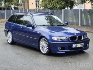 Blue BMW 320 2004 in Riga, with an engine capacity of 2.00 L and mileage of 340 thousand km for 3700 €, photo 4 on AUTOMOTO.COM.LV