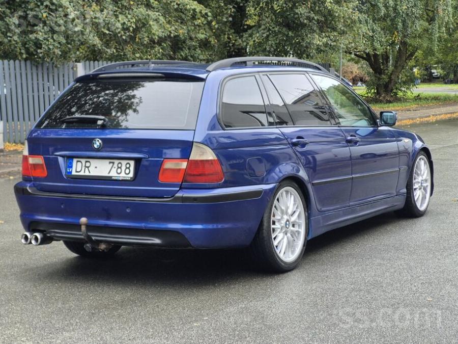 Blue BMW 320 2004 in Riga, with an engine capacity of 2.00 L and mileage of 340 thousand km for 3700 €, photo 5 on AUTOMOTO.COM.LV