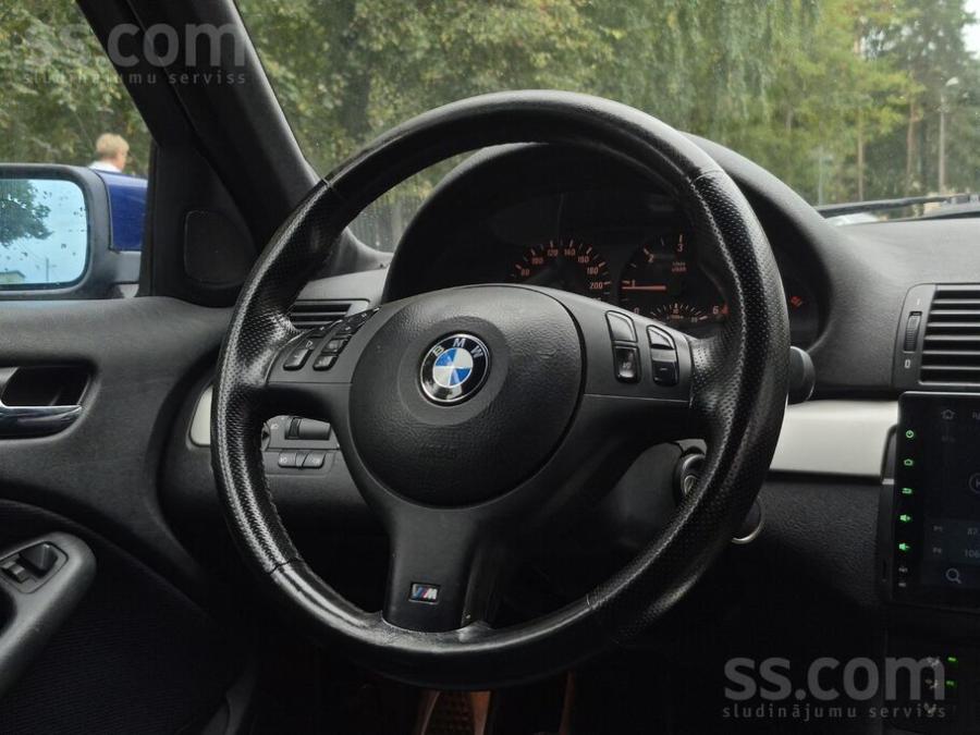 Blue BMW 320 2004 in Riga, with an engine capacity of 2.00 L and mileage of 340 thousand km for 3700 €, photo 11 on AUTOMOTO.COM.LV