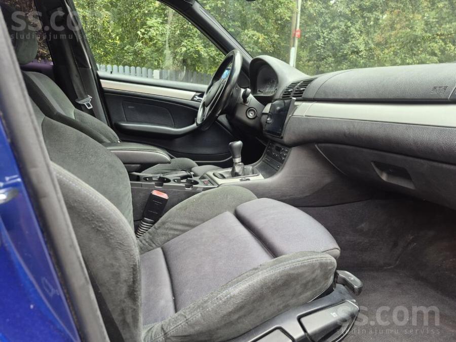 Blue BMW 320 2004 in Riga, with an engine capacity of 2.00 L and mileage of 340 thousand km for 3700 €, photo 15 on AUTOMOTO.COM.LV