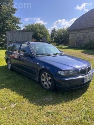 Blue BMW 320 2004 in Riga, with an engine capacity of 2.00 L and mileage of 396 thousand km for 1700 €, photo  on AUTOMOTO.COM.LV