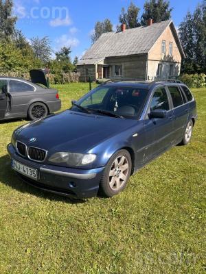 Blue BMW 320 2004 in Riga, with an engine capacity of 2.00 L and mileage of 396 thousand km for 1700 €, photo 5 on AUTOMOTO.COM.LV