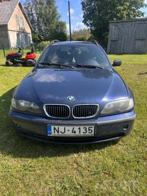 Blue BMW 320 2004 in Riga, with an engine capacity of 2.00 L and mileage of 396 thousand km for 1700 €, photo 6 on AUTOMOTO.COM.LV