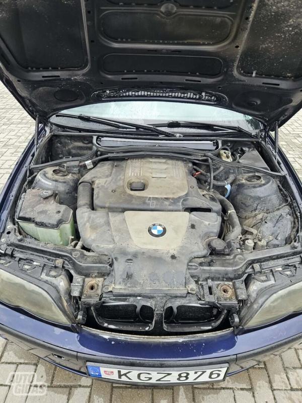 Blue BMW 320 2004 in Jurbarkas, with an engine capacity of 2.00 L and mileage of 389 thousand km for 1300 €, photo 3 on AUTOMOTO.COM.LV