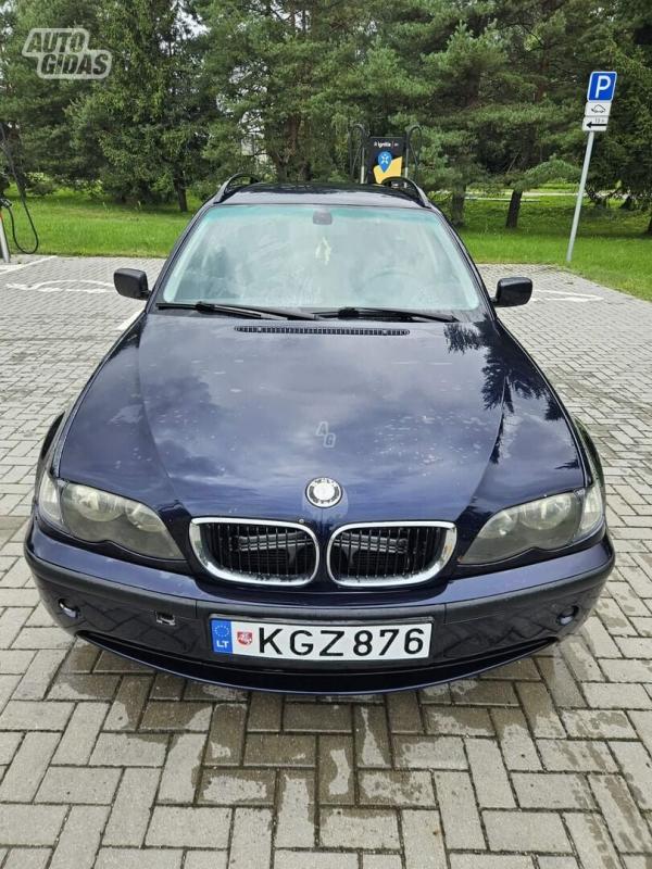 Blue BMW 320 2004 in Jurbarkas, with an engine capacity of 2.00 L and mileage of 389 thousand km for 1300 €, photo 4 on AUTOMOTO.COM.LV