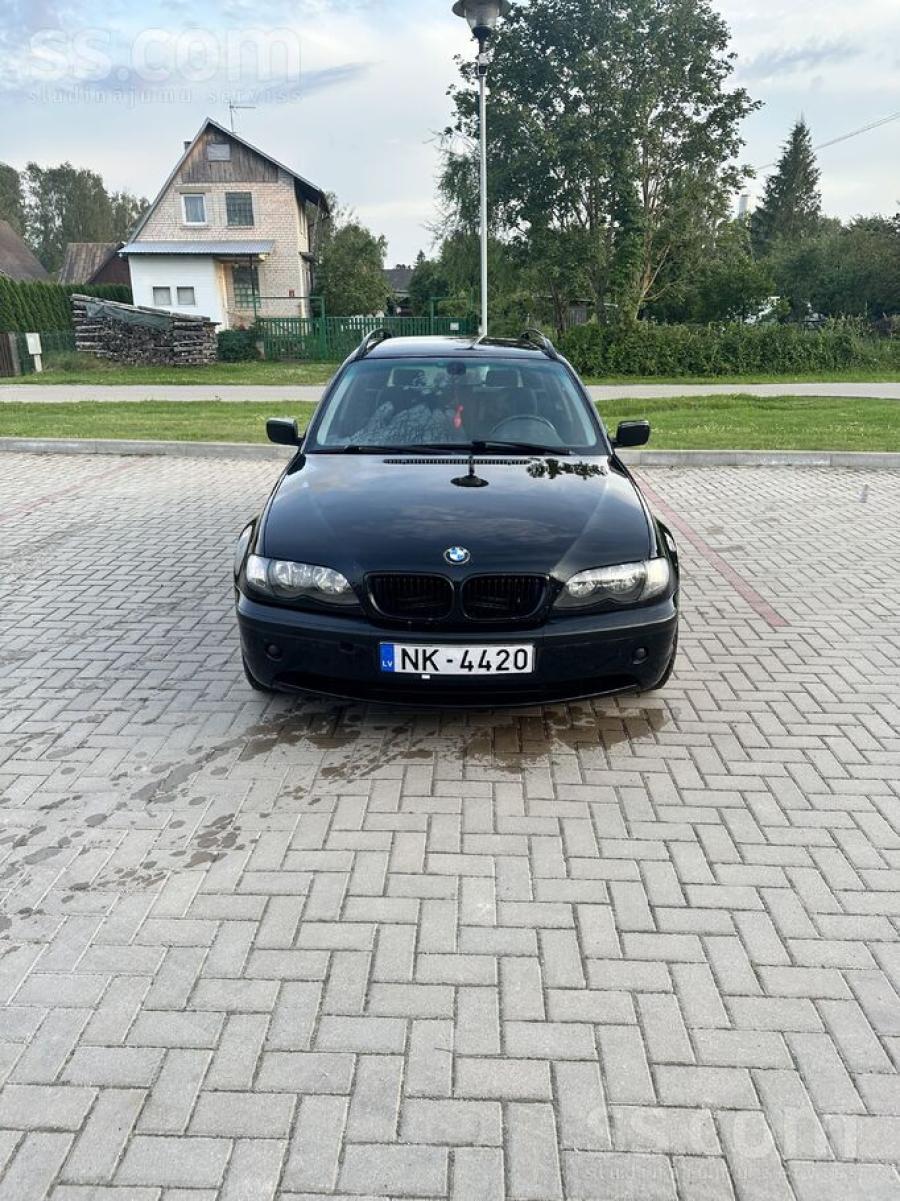 Blue BMW 320 2005 in Ogre, with an engine capacity of 2.00 L and mileage of 30 thousand km for 1800 €, photo 1 on AUTOMOTO.COM.LV