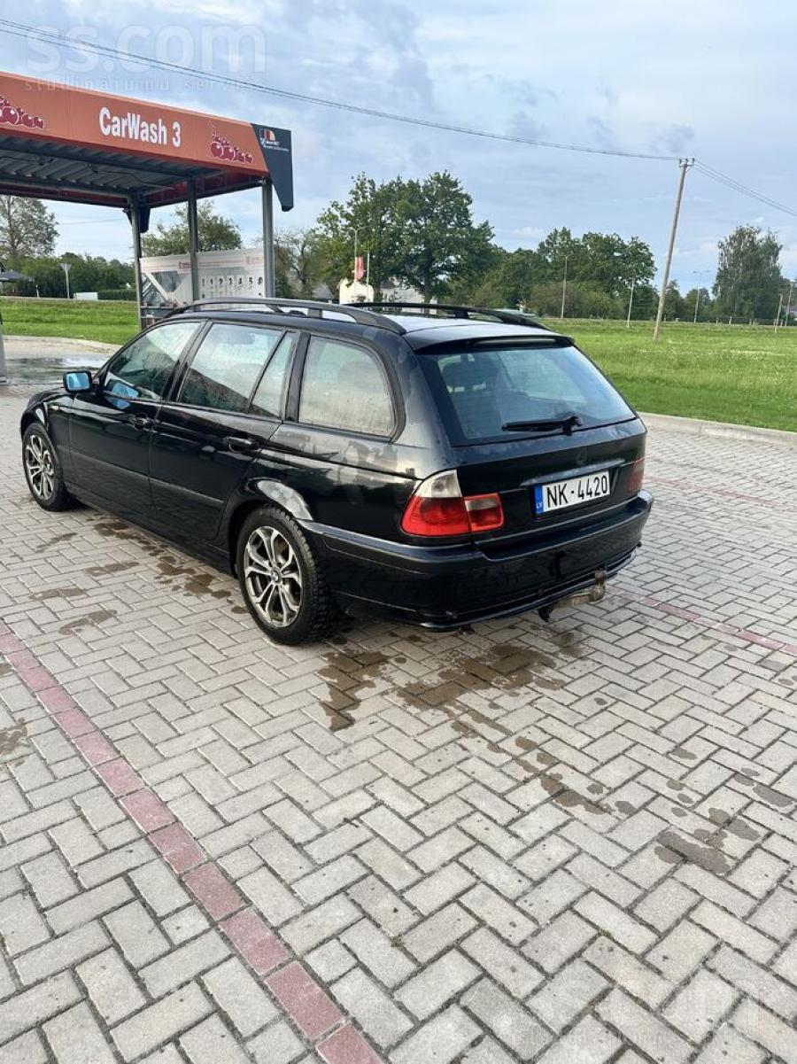 Blue BMW 320 2005 in Ogre, with an engine capacity of 2.00 L and mileage of 30 thousand km for 1800 €, photo 4 on AUTOMOTO.COM.LV