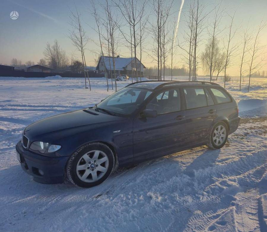 Blue BMW 320 2005 in Kedainiai, with an engine capacity of 2.00 L and mileage of 300 thousand km for 3500 €, photo 2 on AUTOMOTO.COM.LV
