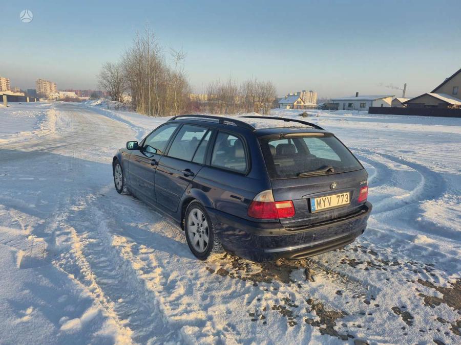 Blue BMW 320 2005 in Kedainiai, with an engine capacity of 2.00 L and mileage of 300 thousand km for 3500 €, photo 3 on AUTOMOTO.COM.LV