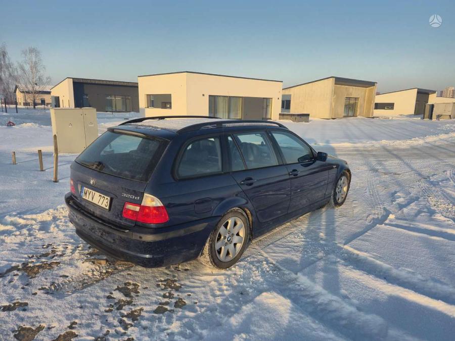 Blue BMW 320 2005 in Kedainiai, with an engine capacity of 2.00 L and mileage of 300 thousand km for 3500 €, photo 4 on AUTOMOTO.COM.LV
