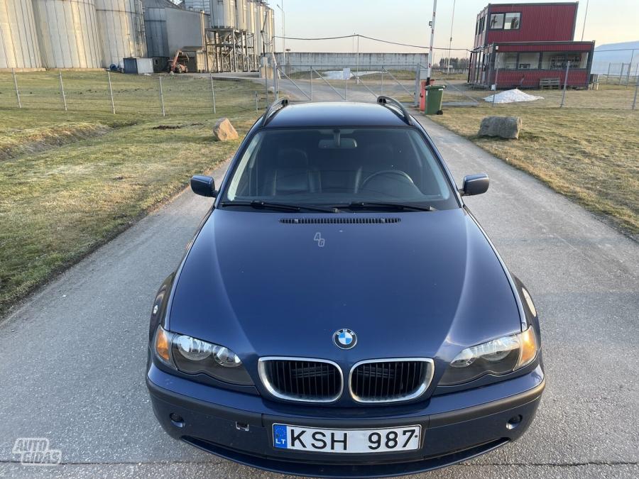 Blue BMW 320 2005 in Jonava, with an engine capacity of 2.00 L and mileage of 414 thousand km for 1750 €, photo 3 on AUTOMOTO.COM.LV