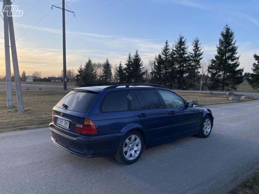 Blue BMW 320 2005 in Jonava, with an engine capacity of 2.00 L and mileage of 414 thousand km for 1750 €, photo 8 on AUTOMOTO.COM.LV