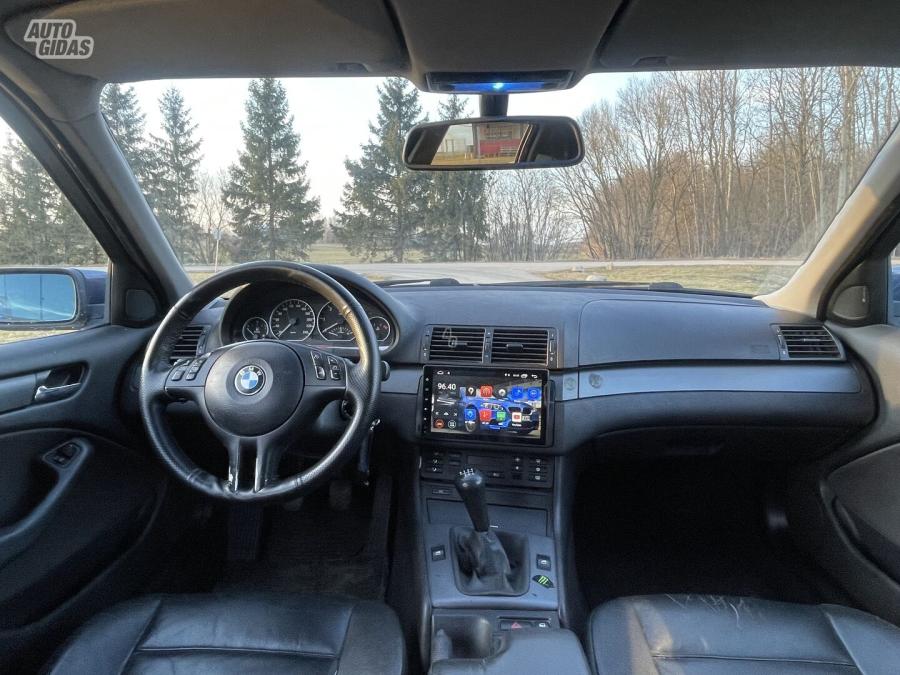 Blue BMW 320 2005 in Jonava, with an engine capacity of 2.00 L and mileage of 414 thousand km for 1750 €, photo 10 on AUTOMOTO.COM.LV