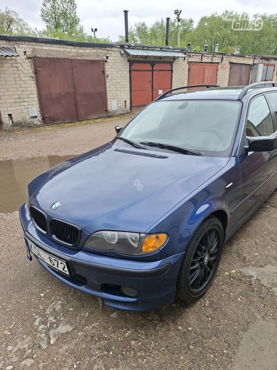 Blue BMW 320 2005 in Vilnius, with an engine capacity of 2.00 L and mileage of 380 thousand km for 2300 €, photo 3 on AUTOMOTO.COM.LV