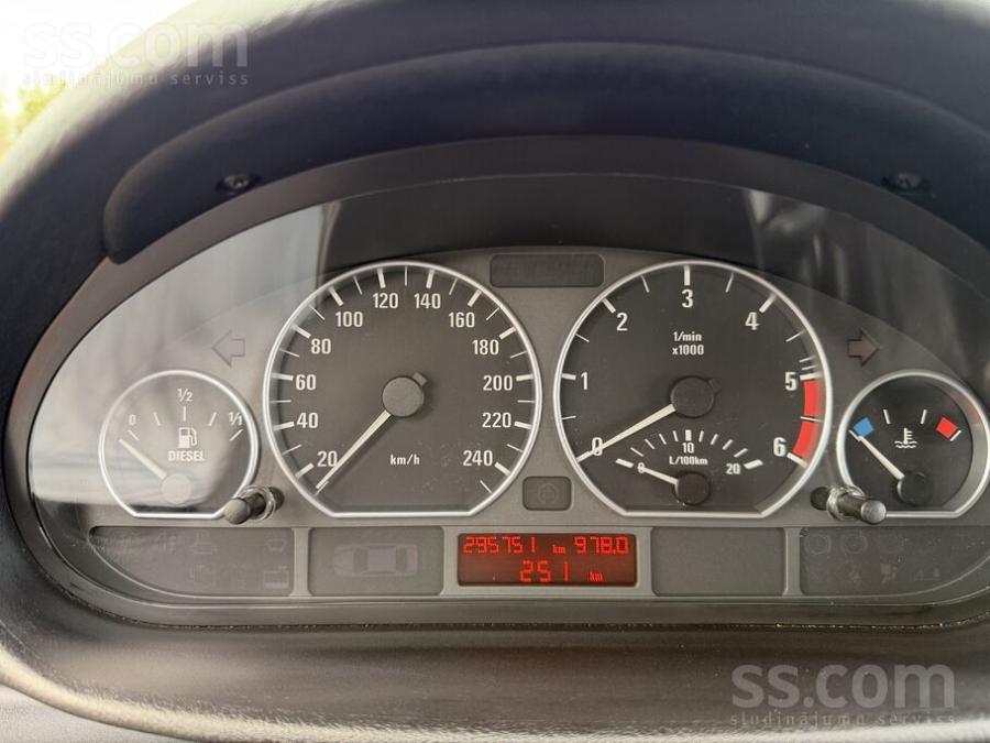 Синий БМВ 320 2005 в Лимбажи, объемом двигателя 2.00 л и пробегом 295 тыс. км за 2900 €, фото 10 на AUTOMOTO.COM.LV