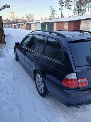 Zils BMW 320 2005 Daugavpils, ar dzinēja tilpumu 2.00 L un nobraukumu 336 tūkst. km par 2200 €, foto 6 vietnē AUTOMOTO.COM.LV