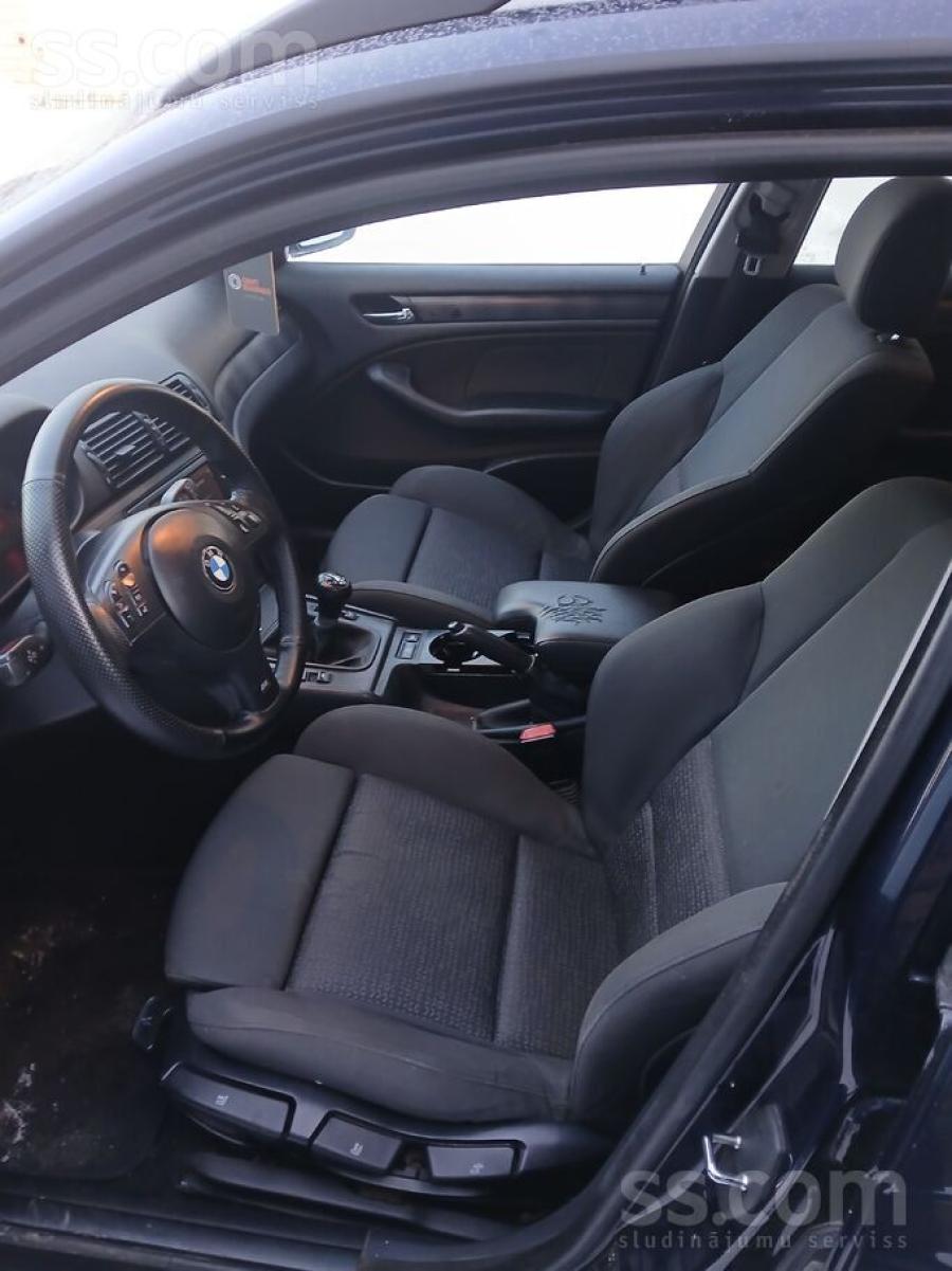 Zils BMW 320 2005 Daugavpils, ar dzinēja tilpumu 2.00 L un nobraukumu 336 tūkst. km par 2200 €, foto 7 vietnē AUTOMOTO.COM.LV
