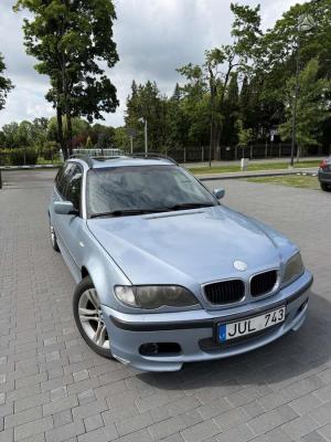 Blue BMW 320 2005 in Kaunas, with an engine capacity of 2.00 L and mileage of 385 thousand km for 1499 €, photo 4 on AUTOMOTO.COM.LV