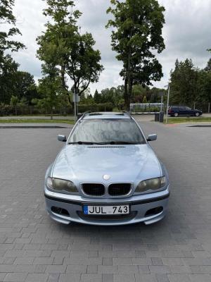 Blue BMW 320 2005 in Kaunas, with an engine capacity of 2.00 L and mileage of 385 thousand km for 1499 €, photo 5 on AUTOMOTO.COM.LV