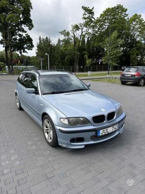 Blue BMW 320 2005 in Kaunas, with an engine capacity of 2.00 L and mileage of 385 thousand km for 1499 €, photo 6 on AUTOMOTO.COM.LV