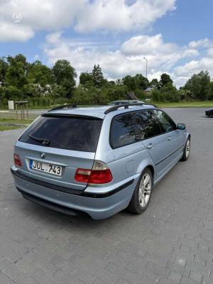 Blue BMW 320 2005 in Kaunas, with an engine capacity of 2.00 L and mileage of 385 thousand km for 1499 €, photo 8 on AUTOMOTO.COM.LV