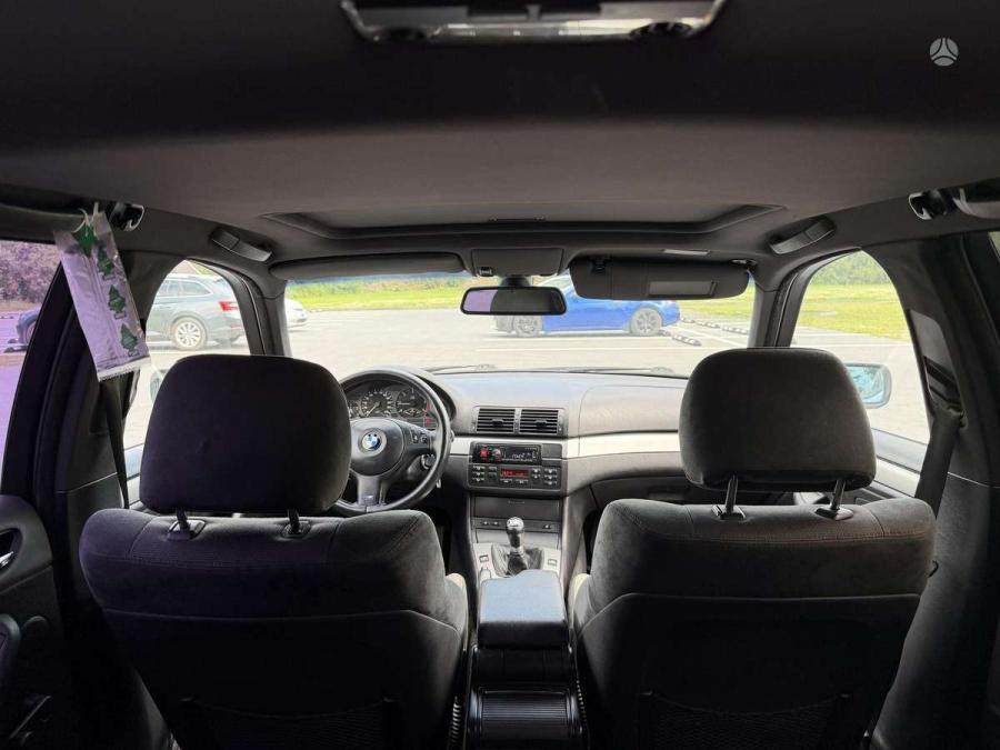 Blue BMW 320 2005 in Kaunas, with an engine capacity of 2.00 L and mileage of 385 thousand km for 1499 €, photo 11 on AUTOMOTO.COM.LV