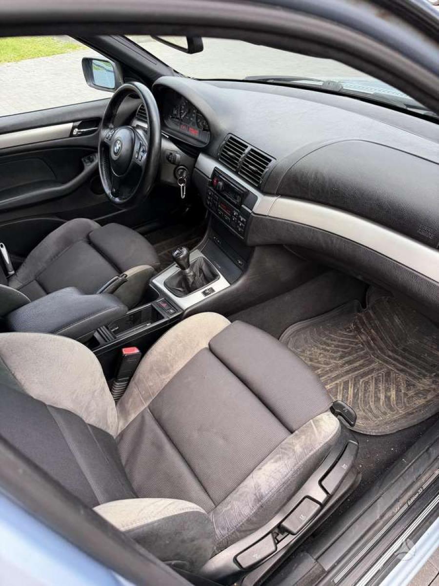 Blue BMW 320 2005 in Kaunas, with an engine capacity of 2.00 L and mileage of 385 thousand km for 1499 €, photo 15 on AUTOMOTO.COM.LV