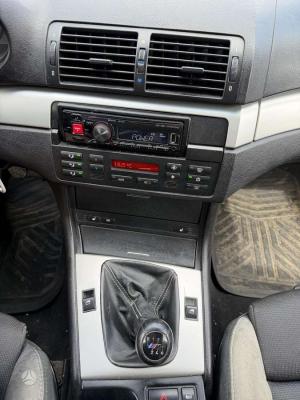 Blue BMW 320 2005 in Kaunas, with an engine capacity of 2.00 L and mileage of 385 thousand km for 1499 €, photo 17 on AUTOMOTO.COM.LV