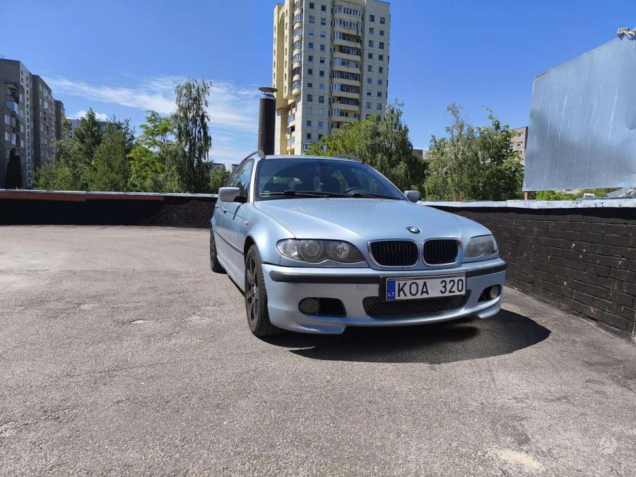 Blue BMW 320 2005 in Vilnius, with an engine capacity of 2.00 L and mileage of 470 thousand km for 1800 €, photo 1 on AUTOMOTO.COM.LV