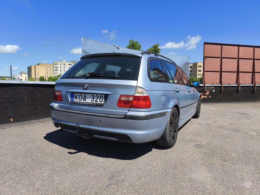 Blue BMW 320 2005 in Vilnius, with an engine capacity of 2.00 L and mileage of 470 thousand km for 1800 €, photo 6 on AUTOMOTO.COM.LV