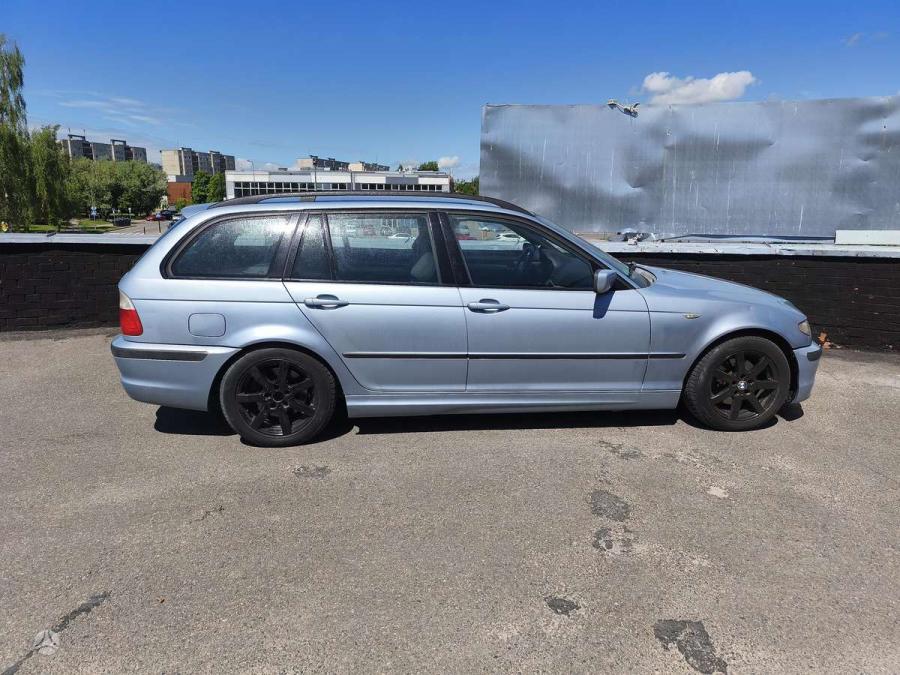 Blue BMW 320 2005 in Vilnius, with an engine capacity of 2.00 L and mileage of 470 thousand km for 1800 €, photo 7 on AUTOMOTO.COM.LV