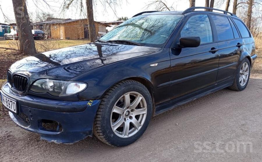 Blue BMW 320 2005 in Jekabpils, with an engine capacity of 2.00 L and mileage of 499 thousand km for 1100 €, photo 3 on AUTOMOTO.COM.LV