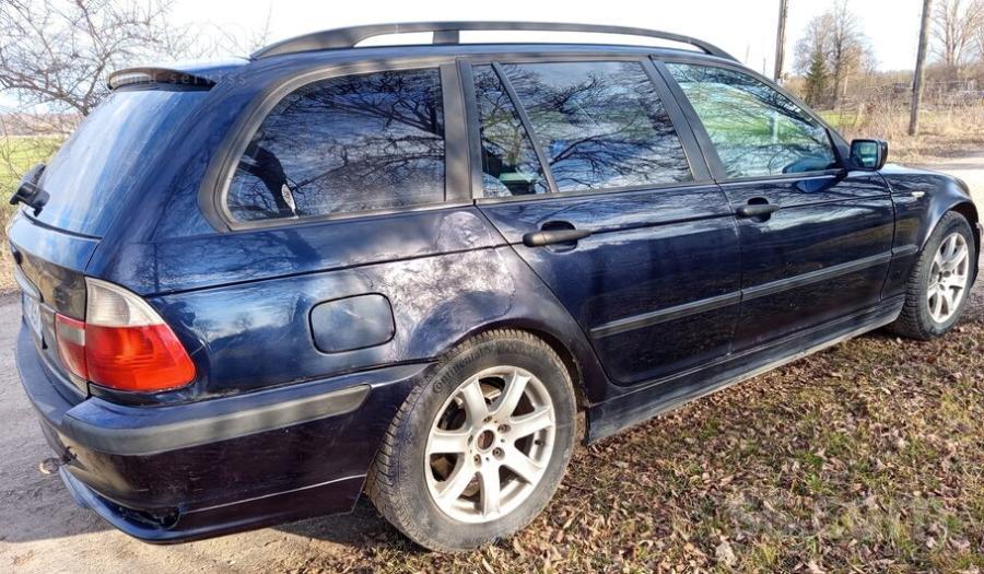 Blue BMW 320 2005 in Jekabpils, with an engine capacity of 2.00 L and mileage of 499 thousand km for 1100 €, photo 5 on AUTOMOTO.COM.LV