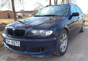 Blue BMW 320 2005 in Jekabpils, with an engine capacity of 2.00 L and mileage of 499 thousand km for 1100 €, photo 7 on AUTOMOTO.COM.LV