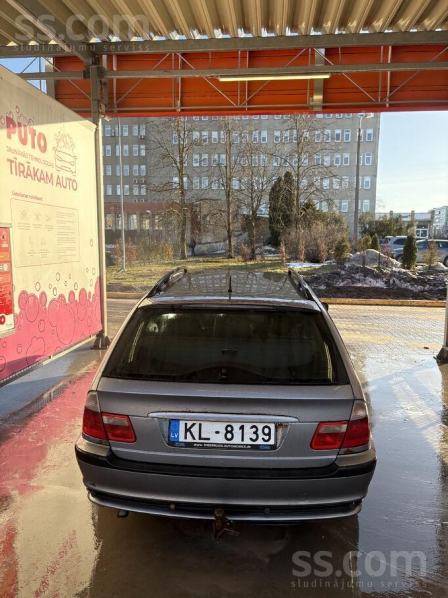 Blue BMW 320 2005 in Saldus, with an engine capacity of 2.00 L and mileage of 308 thousand km for 2000 €, photo 5 on AUTOMOTO.COM.LV