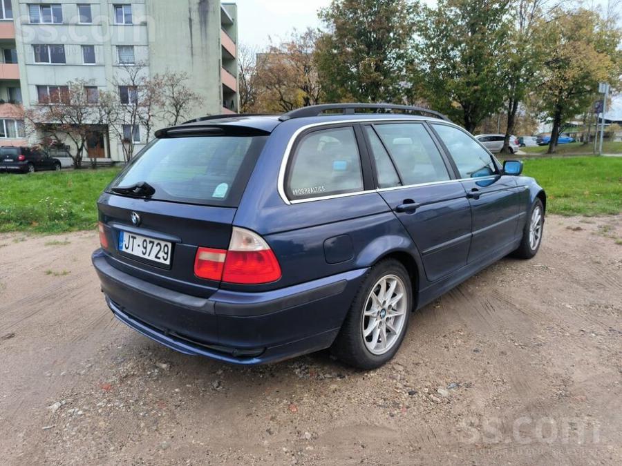 Синий БМВ 320 2005 в Цесис, объемом двигателя 2.20 л и пробегом 443 тыс. км за 3200 €, фото 3 на AUTOMOTO.COM.LV