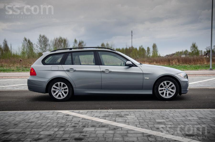 Blue BMW 320 2006 in Jelgava, with an engine capacity of 2.00 L and mileage of 263 thousand km for 3300 €, photo 4 on AUTOMOTO.COM.LV