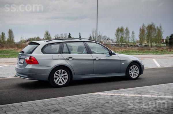 Blue BMW 320 2006 in Jelgava, with an engine capacity of 2.00 L and mileage of 263 thousand km for 3300 €, photo 5 on AUTOMOTO.COM.LV