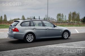 Blue BMW 320 2006 in Jelgava, with an engine capacity of 2.00 L and mileage of 263 thousand km for 3300 €, photo 5 on AUTOMOTO.COM.LV