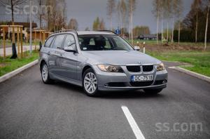 Blue BMW 320 2006 in Jelgava, with an engine capacity of 2.00 L and mileage of 263 thousand km for 3300 €, photo 11 on AUTOMOTO.COM.LV