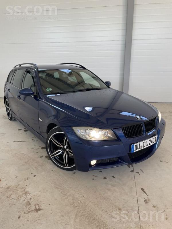 Blue BMW 320 2006 in Balvi, with an engine capacity of 2.00 L and mileage of 332 thousand km for 5499 €, photo 2 on AUTOMOTO.COM.LV