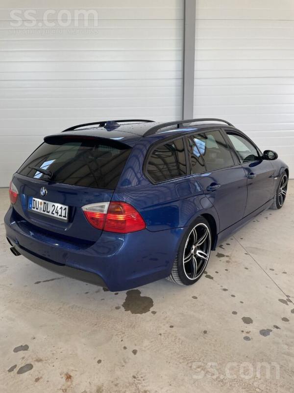 Blue BMW 320 2006 in Balvi, with an engine capacity of 2.00 L and mileage of 332 thousand km for 5499 €, photo 3 on AUTOMOTO.COM.LV
