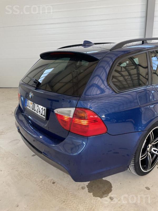 Blue BMW 320 2006 in Balvi, with an engine capacity of 2.00 L and mileage of 332 thousand km for 5499 €, photo 5 on AUTOMOTO.COM.LV