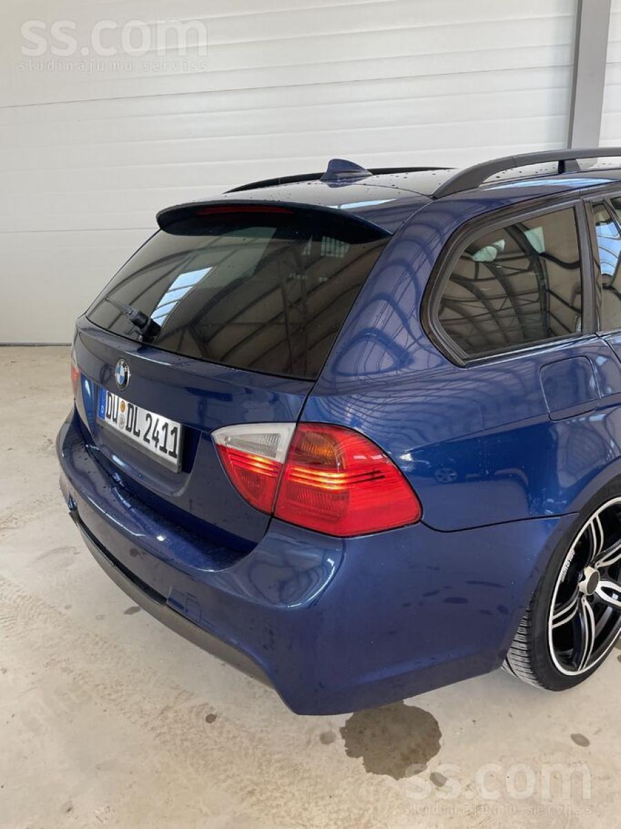 Blue BMW 320 2006 in Balvi, with an engine capacity of 2.00 L and mileage of 332 thousand km for 2400 €, photo 5 on AUTOMOTO.COM.LV